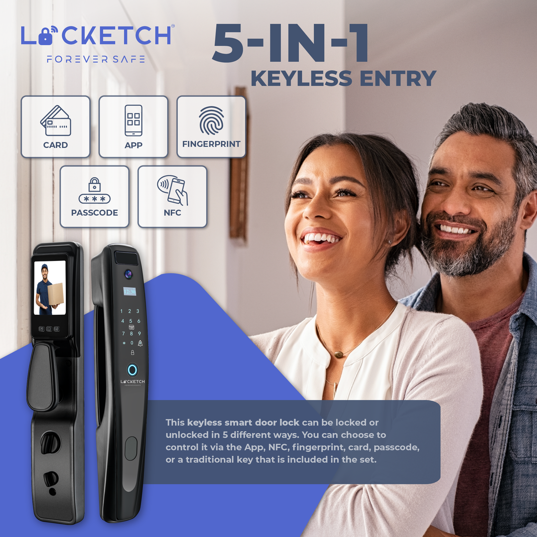 Smart door Lock | Smart Lock With Camera | Locketch