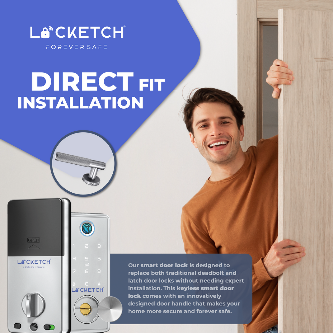 Smart door Lock | Smart Lock With Camera | Locketch
